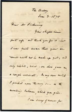 NEWMAN, John Henry, letters, autographs, documents, manuscripts