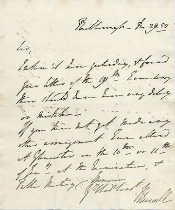 RUSSELL, Lord John, 1st Earl, letters, autographs, documents, manuscripts