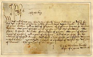 HENRY VII, letters, autographs, documents, manuscripts