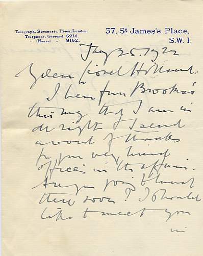 ELGAR, Sir Edward, letters, autographs, documents, manuscripts