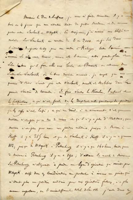 NAPOLEON BONAPARTE, letters, autographs, documents, manuscripts
