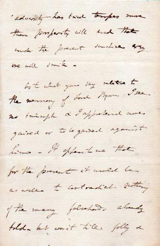 [BYRON, George Gordon, Lord, letters, autographs, documents, manuscripts