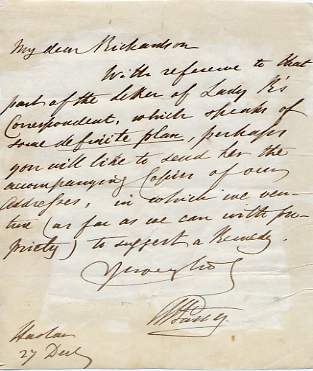 PARRY, Sir William Edward, letters, autographs, documents, manuscripts