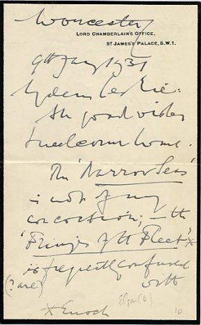 ELGAR, Sir Edward, letters, autographs, documents, manuscripts